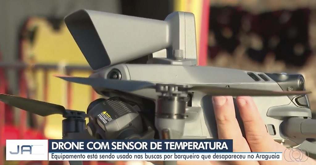 Marinha e drone com sensor térmico ajudam nas buscas por barqueiro que ...